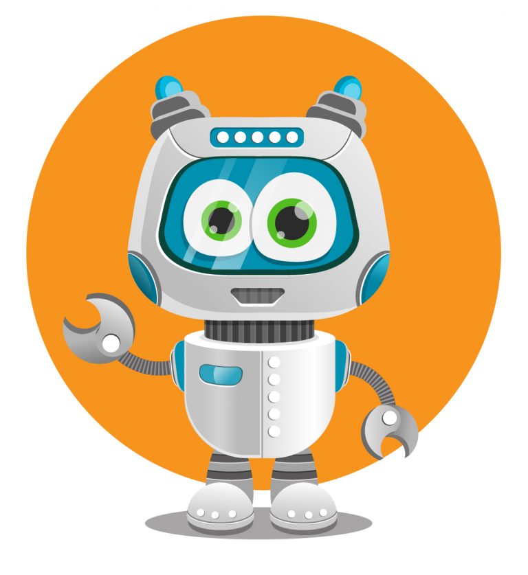 Simple Vector Robot Character in Illustrator (Tutorial + Freebie)