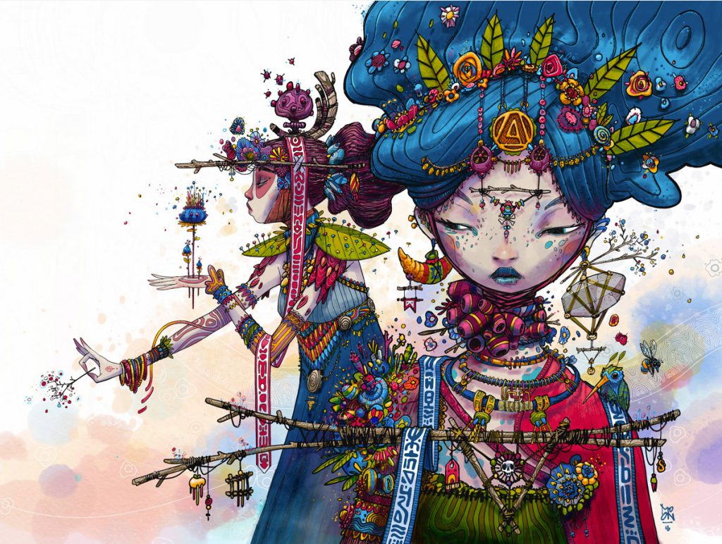50 Digital Art Masterpieces of Feminine Beauty | GraphicMama Blog