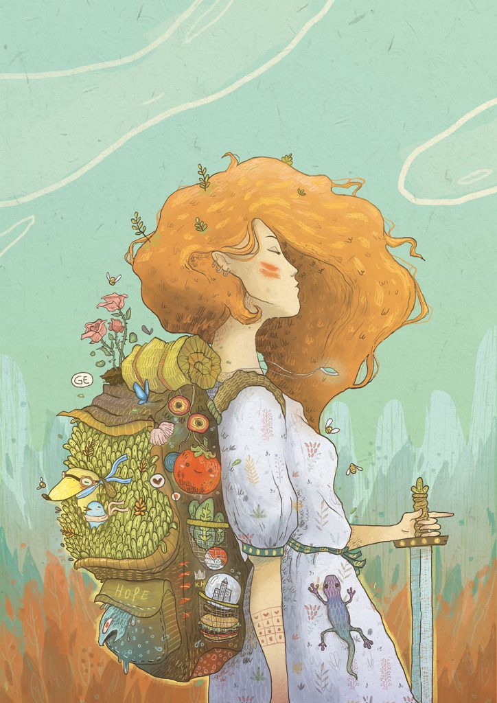 50 Digital Art Masterpieces of Feminine Beauty | GraphicMama Blog
