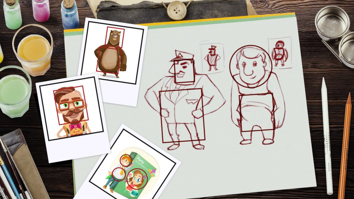 How to Convey Character's Personality Through Shape, Variance and Size