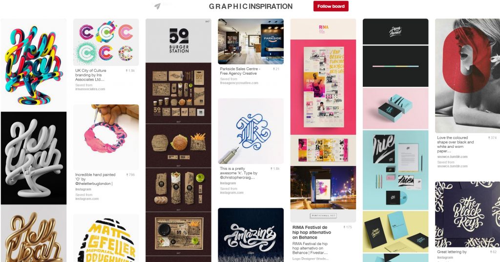 15 Inspiring Design Boards to Follow on Pinterest | GraphicMama Blog