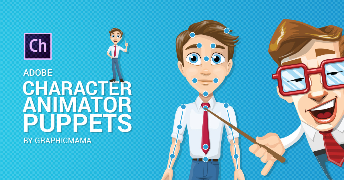  Adobe Character Animator Puppets By GraphicMama Freebies 