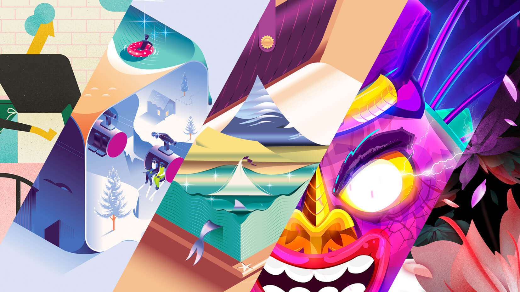 Vector Art Inspiration: 60 Stunning Examples of Contemporary Art