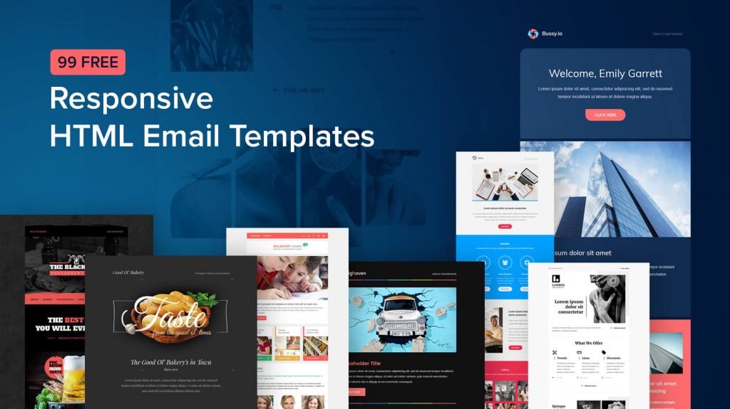 99+ Free Responsive HTML Email Templates to Grab in 2022