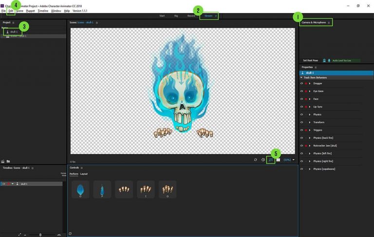 Game Streaming on Twitch with a Live Avatar (Adobe Character Animator)