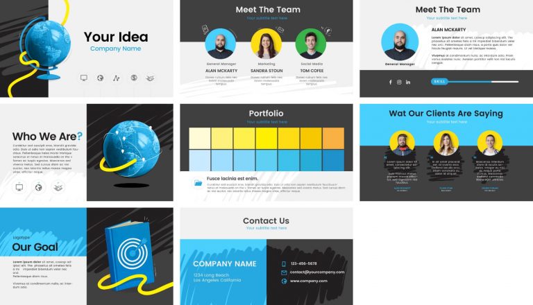 10 Free Google Slides Templates by GraphicMama