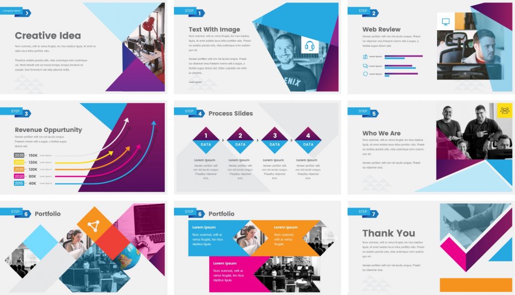 10 Free Google Slides Templates by GraphicMama