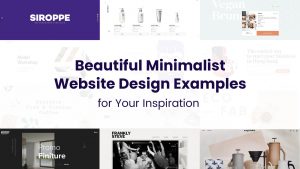20 Beautiful Minimalist Website Design Examples for Your Inspiration