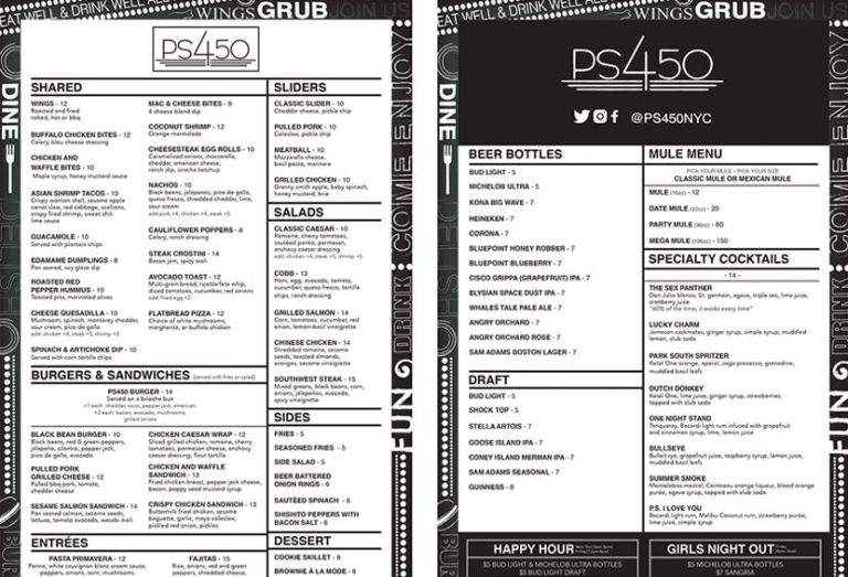 Creative Modern Menu Designs that Boost the Appetite