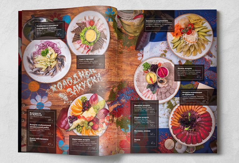 Creative Modern Menu Designs that Boost the Appetite