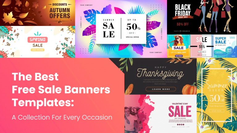 The Best Free Sale Banners Templates: A Collection For Every Occasion ...