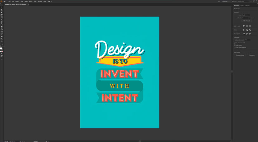 Adobe Illustrator Tutorial Membuat Poster SoalTugas