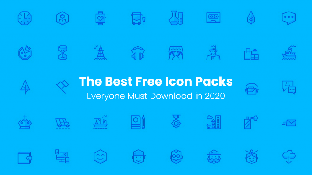 The Best Free Icon Packs Everyone Must Download in 2020 | GraphicMama Blog