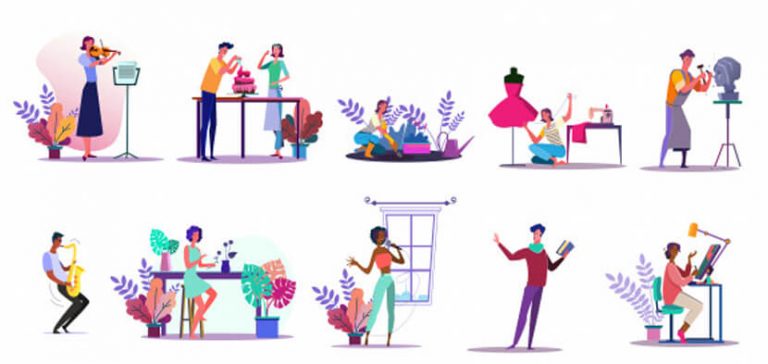 300+ Free Illustrations For Your Next Design Project | GraphicMama