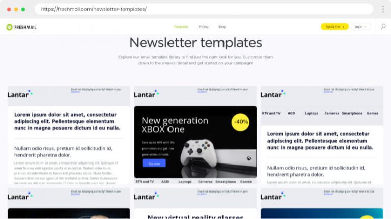 Best HTML Email Templates: 16 of the Best Sources | GraphicMama Blog