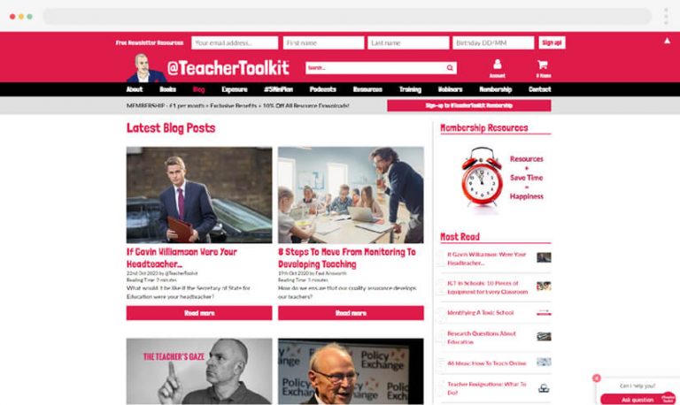 Top 25 Teaching Blogs To Help Your Educational Process | GM Blog