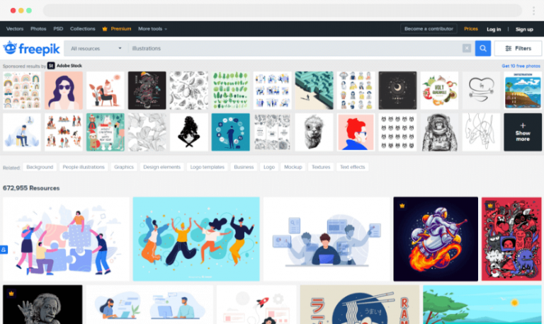 Looking for Stock Illustrations? Guide to All Free & Premium Sources ...