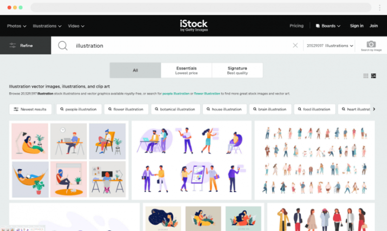 Looking for Stock Illustrations? Guide to All Free & Premium Sources ...