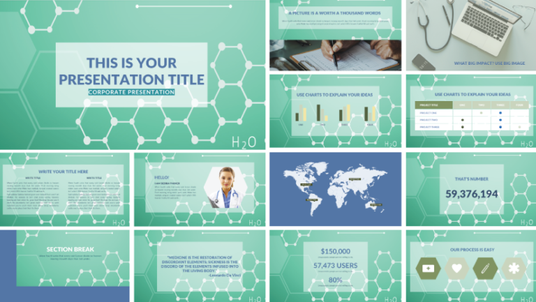 27 Free Medical PowerPoint Templates with Modern Design | GM Blog