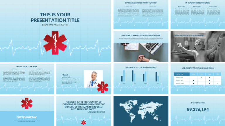 27 Free Medical PowerPoint Templates with Modern Design | GM Blog
