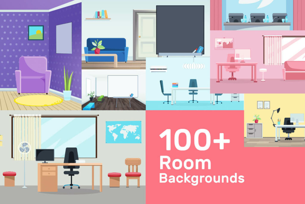 46 Great Adobe Character Animator Backgrounds: Free & Paid