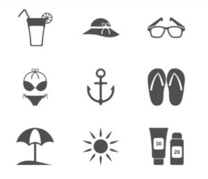 600+ Free Summer Icons That Go With A Cold Lemonade | GraphicMama Blog