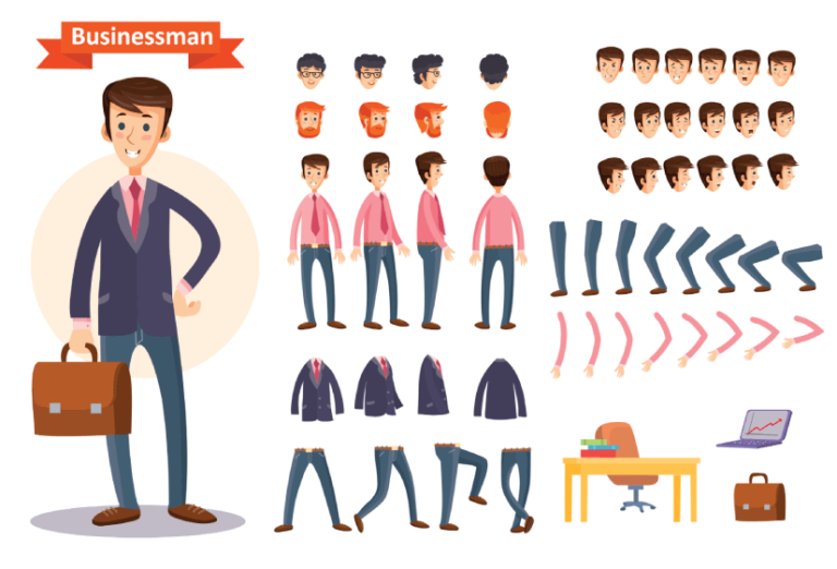 50 Free Business Cartoon Illustrations For Your Presentations | GM Blog