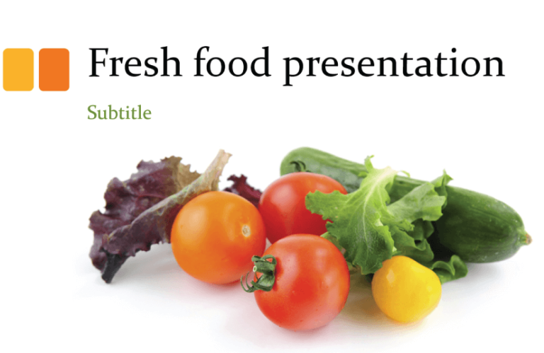 36 Free Food PowerPoint Templates For Delicious Presentations | GM Blog