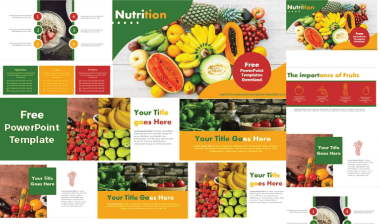 36 Free Food PowerPoint Templates For Delicious Presentations | GM Blog