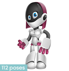 40 Free Cartoon Robot Characters For You Tech Designs | GM Blog