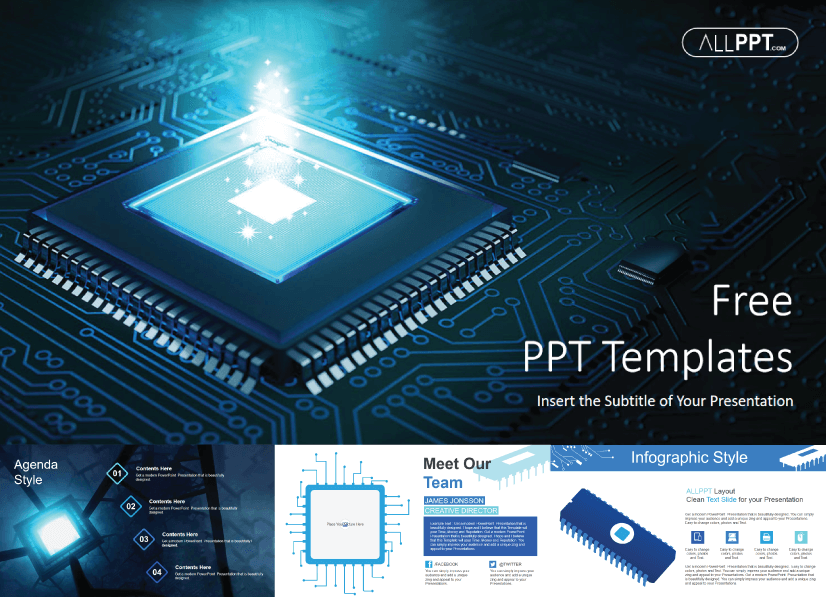 28 Free Technology PowerPoint Templates For Amazing Presentations 2022 