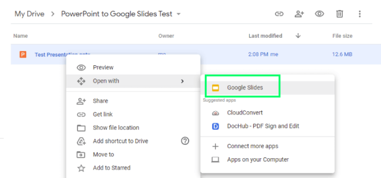 How to Convert Your PowerPoint Presentation into Google Slides
