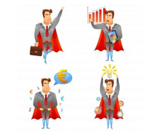 50 Free Cartoon Superhero Characters to Power Up Your Designs | GM Blog