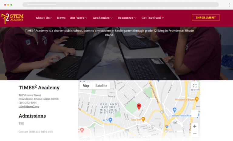 What Makes a Great School Website Design [+Tips & Examples]