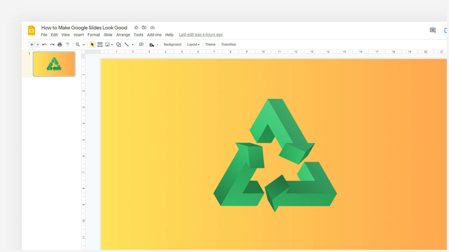 How to Make Google Slides Look Good And Add a Touch of Finesse? | GM Blog