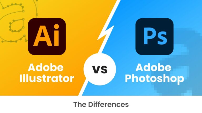 Adobe Illustrator Vs Adobe Photoshop Software From Different Worlds