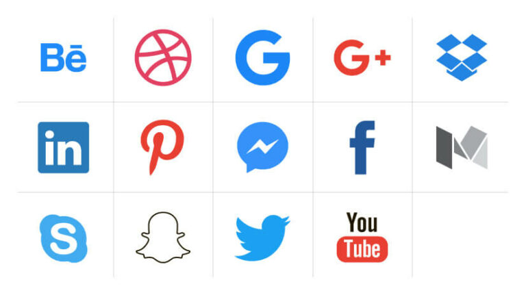 50+ Free Social Media Icon Sets For your Designs [Vector-Based]