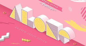 60+ Amazing Memphis Design Examples that Radiate Euphoria | GM Blog