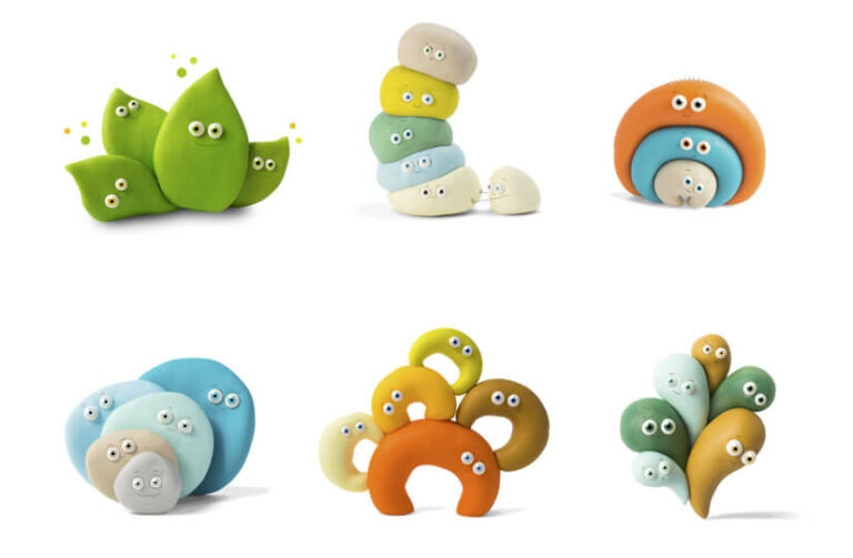 33 Great Modern Clay Design Examples | GraphicMama Blog