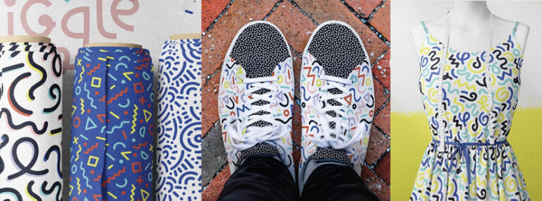 60+ Amazing Memphis Design Examples that Radiate Euphoria | GM Blog