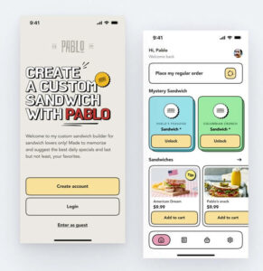40+ Great Flat Design Examples with Outline Retro 70s Vibes | GM Blog