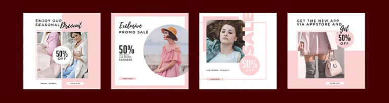 Free Instagram Post Templates: Different Themes and Styles | GraphicMama