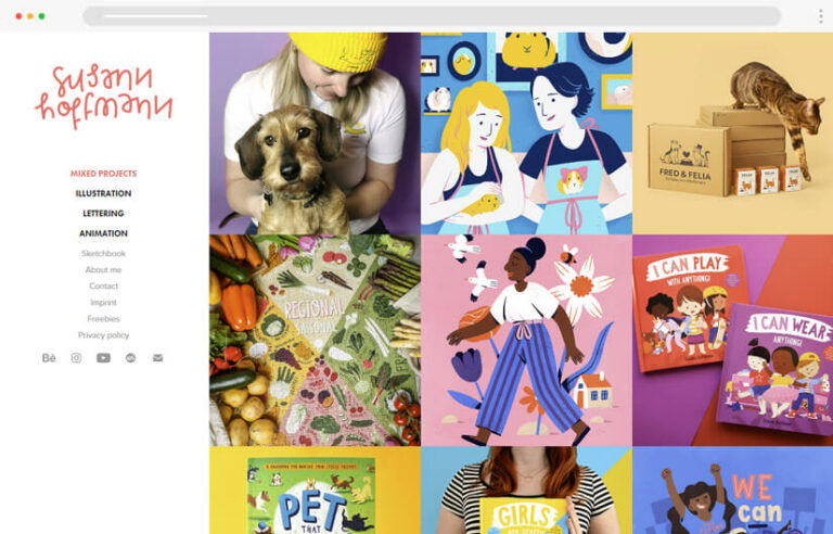 20 Of The Best Illustration Portfolio Examples | GraphicMama Blog