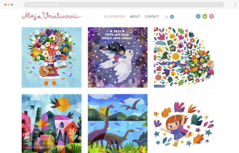 20 Of The Best Illustration Portfolio Examples | GraphicMama Blog