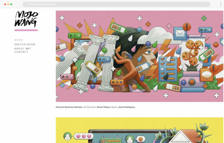 20 Of The Best Illustration Portfolio Examples | GraphicMama Blog