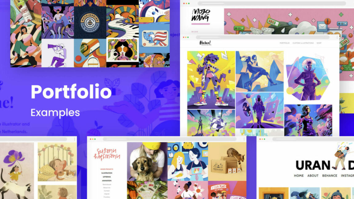 20 Of The Best Illustration Portfolio Examples | GraphicMama Blog