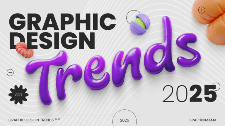 10 Graphic Design Trends to Pay Attention to in 2025 | GraphicMama