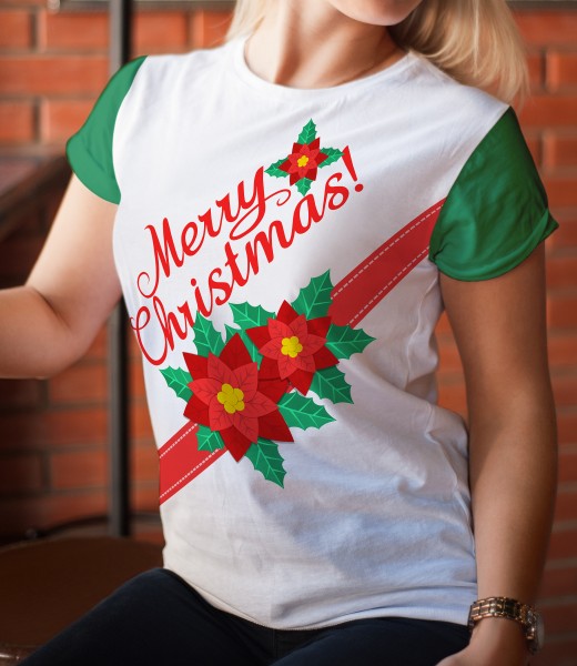Christmas T Shirt Design GraphicMama