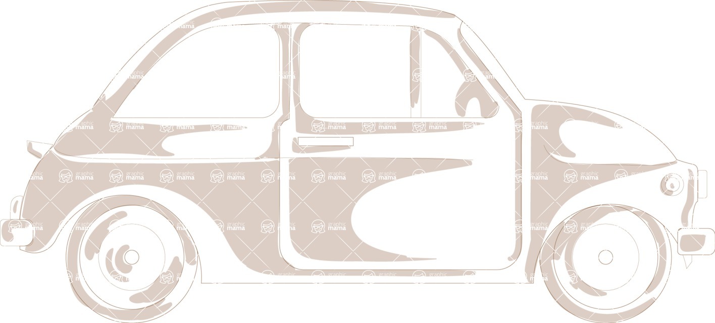 330 Italy Vector Graphics - Mega Bundle / Hand Drawn Car Illustration ...