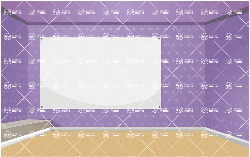 120 Room Backgrounds Vector Collection / Vector Presentation Room ...